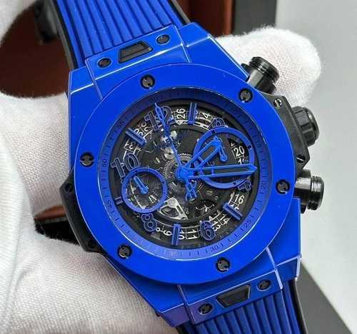 Часы Hublot Big Bang Unico Blue Magic