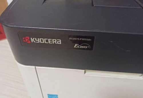 Принтер лазерный kyocera ecosys p3055dn