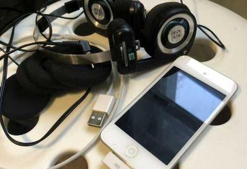 iPod и наушники koss