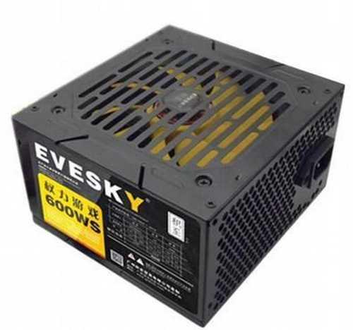 Игровой блок питания для пк evesky 600 WS