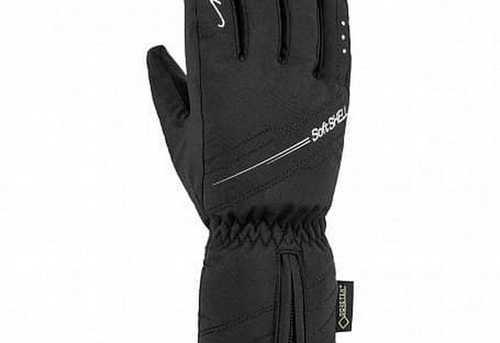 Перчатки reusch WS Selina GTX Black/Silver P:7