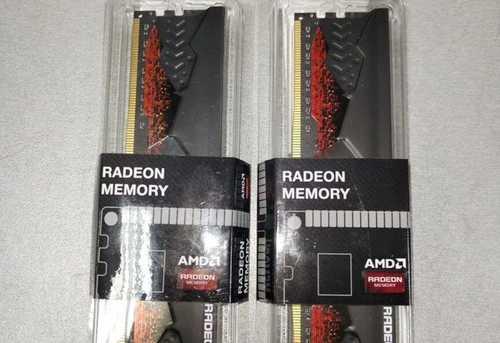 Оперативная память 8GBX2 DDR4 AMD R7