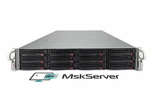 Сервер Supermicro 6028R-e1cr12t 2x E5-2630v4 16Gb