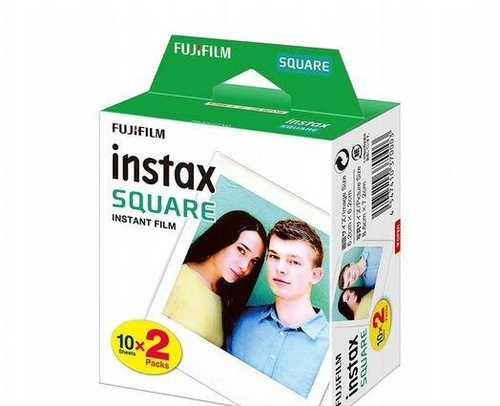 Кассеты Instax Square (картриджи, 20 фото)