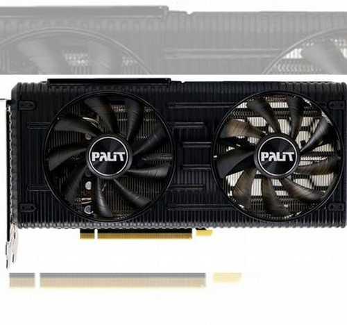 Видеокарта Palit PCI-E 4.0 PA-RTX3060 dual 12G nvidia GeForce RTX 3060 12Gb 192bit gddr6 1320/15000