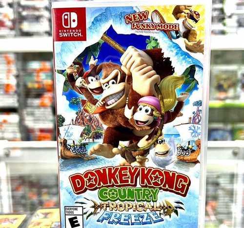 Новый Donkey Kong Country Tropical Freeze Nintendo