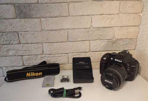 Nikon D5300 18-55 AF-P Kit (пробег 3тыс) Идеал