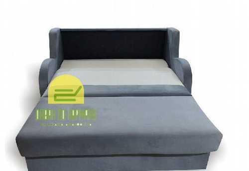 Выкатной диван "Оптима-1" 140 см. цвет: серый