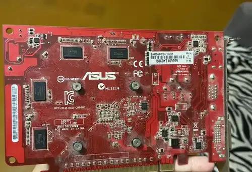 Видеокарта asus EAH6670/DI/1GD3