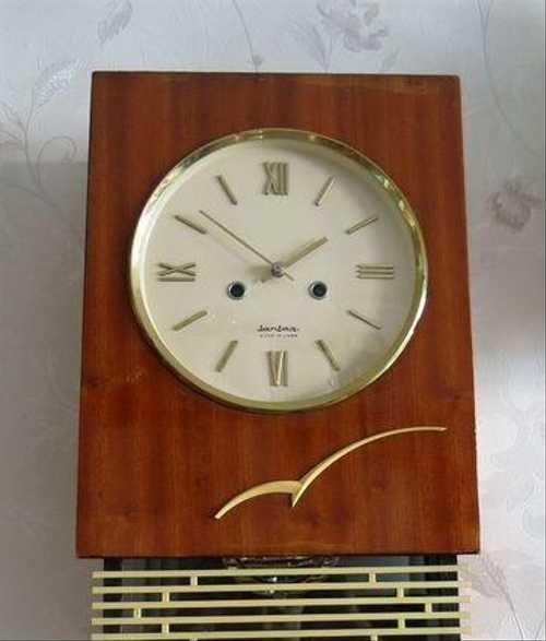 Настенные часы с боем Jantar Чайка (СССР)