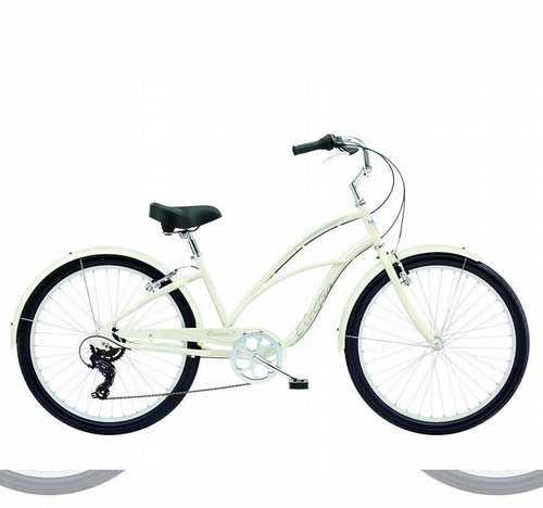 Велосипед electra Cruiser 7D Step Thru White 24