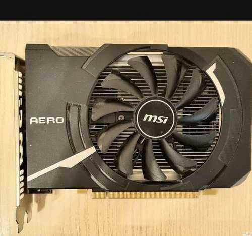 Видеокарта msi amd radeon rx550 aero itx 4gb