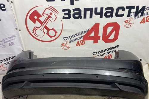 Бампер задний (B320) skoda rapid 2