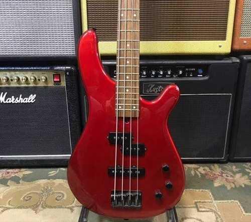 Бас-гитара Fernandes FRB-40 RBG 4 String RED w/Gig