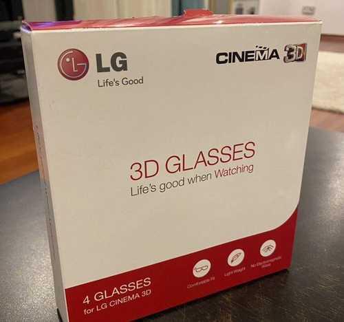 3D очки LG комплект