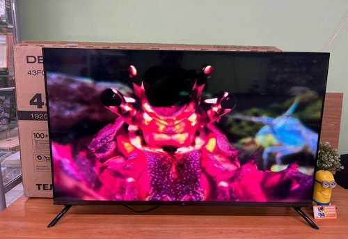 43" (108 см) Телевизор LED dexp 43FCS1 черный