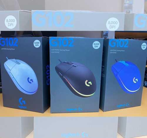 Игровая мышь logitech g102