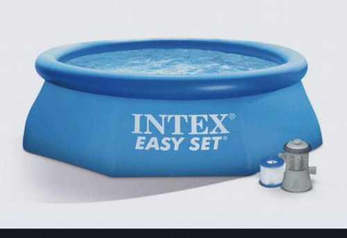 Бассейн надувной Intex Easy Set 244*61см