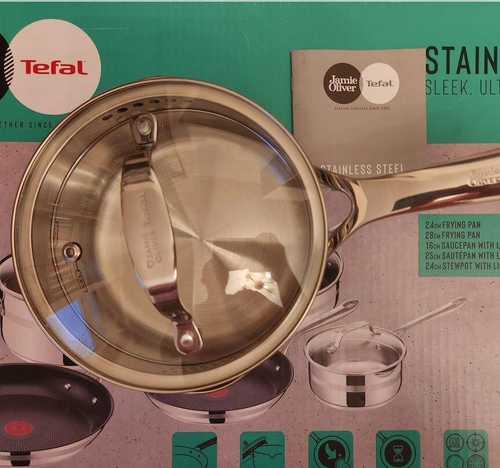 Ковш Tefal Jamie Oliver малый 16 см новый