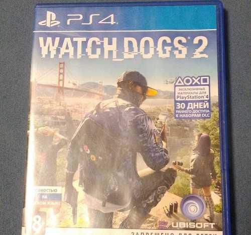 Watch dogs 2 ps4 диск