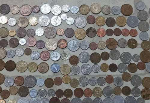 Большие Коллекции монет Мира 300 шт 150 без повтор