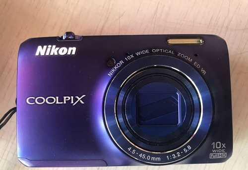 Компактный фотоаппарат nikon S6300