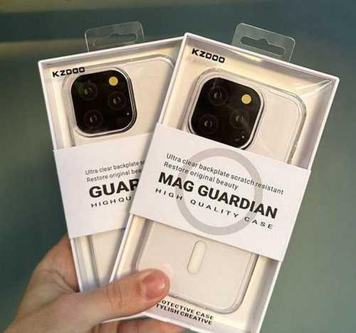 Чехол для iPhone 15 pro max kzdoo Mag Guardian