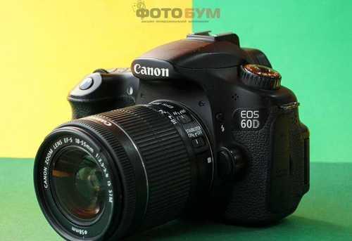 Canon 60D body + Canon 18-55mm f3.5-5.6 IS STM