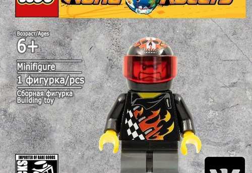 Lego Минифигурка World Racers Blaster гонщик wr023