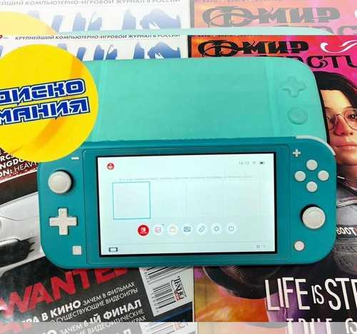 Nintendo Switch Lite бирюзовый