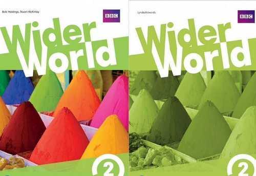 Wider World 2 Studens book+Wоrkbооk комплект новый