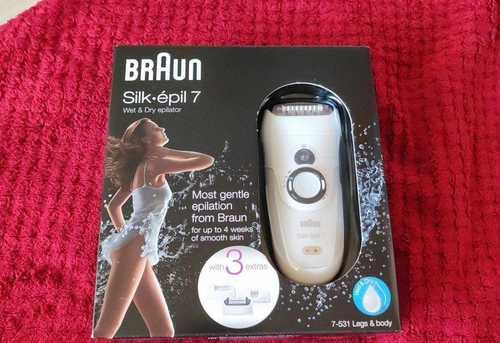 Эпилятор braun silk epil 7