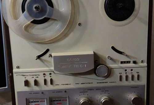 Катушечный магнитофон Союз мпк 111с1