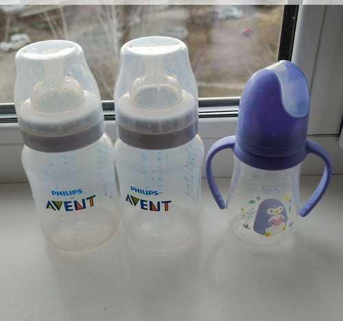 Детская бутылочка avent