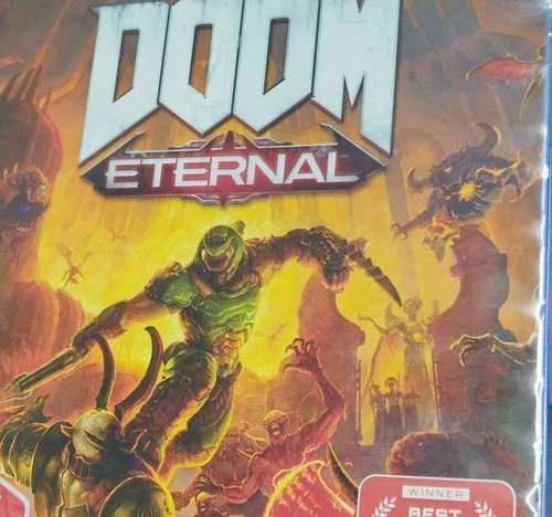 Doom eternal ps4 диск