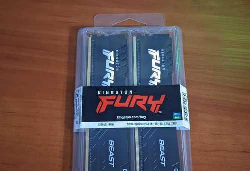 Оперативная память ddr4 32gb (2x16gb) 3200