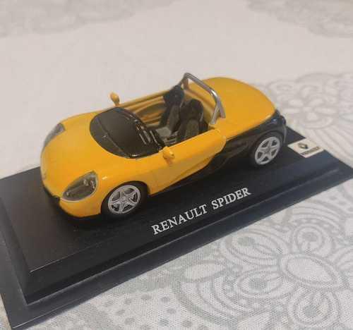 Модель автомобиля Renault Spider Del Prado 1:43