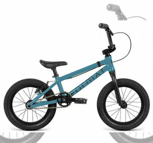 Велосипед Format Kids 14 BMX (2022) синий матовый