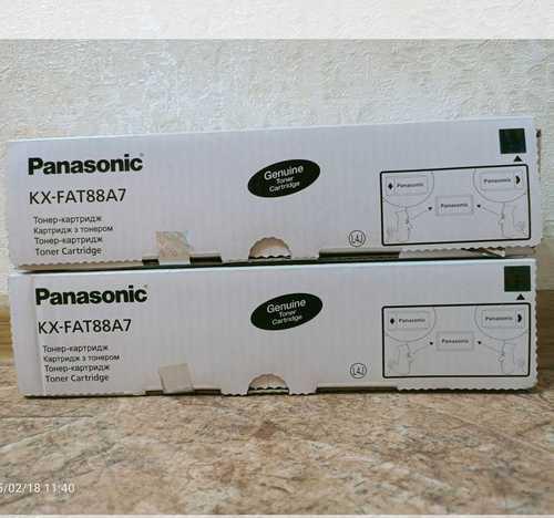 Тонер картридж Panasonic