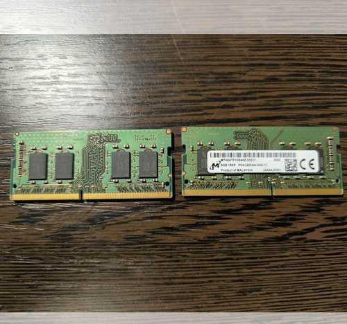 RAM Карта 16 гб (2x8) DDR4 3200 MHz SO-dimm Micron