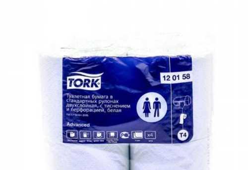 Бумага туалетная tork Advanced T4 2 сл белая
