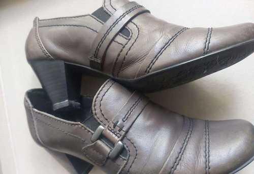 Туфли женские демисезонные черные и серые. Р.37-39