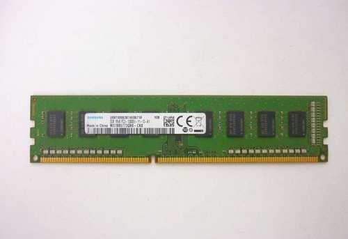 Оперативная память DDR3 2GB Samsung 1600MHz
