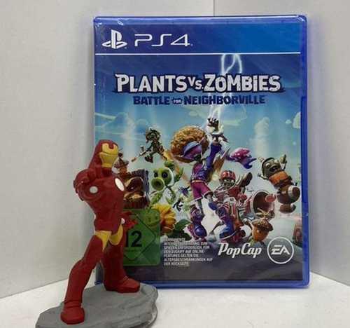 Plants VS Zombies Битва за Нейборвиль PS4 Новый