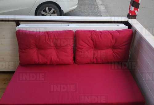 Подушки для дивана из поддонов и паллетов
