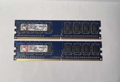Kingston 512 мб DDR2 kvr800d2n5/512