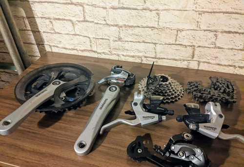 Групсеты Shimano Alivio, Altus