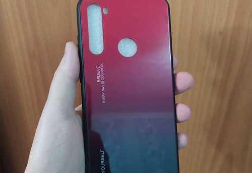 Чехол стеклянный Redmi Note 8T