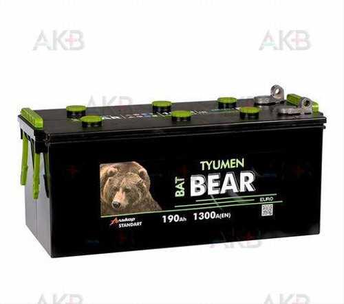 Аккумулятор tyumen batbear 6ст-190 болт ca/ca 190