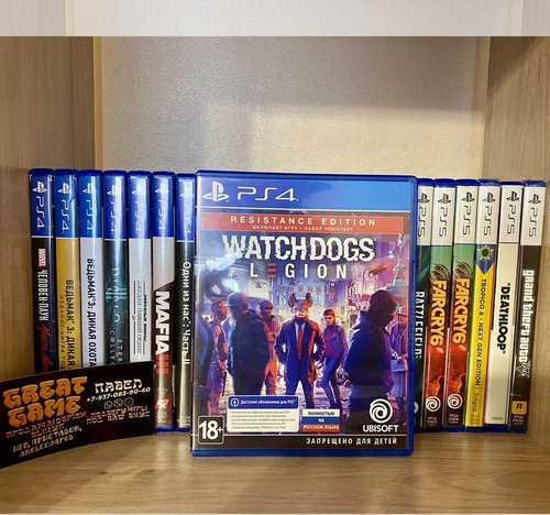 Игры PS4: Watch Dogs: Legion